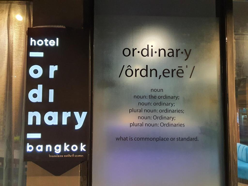 Hotel Ordinary Bangkok | Hotels Bangkok